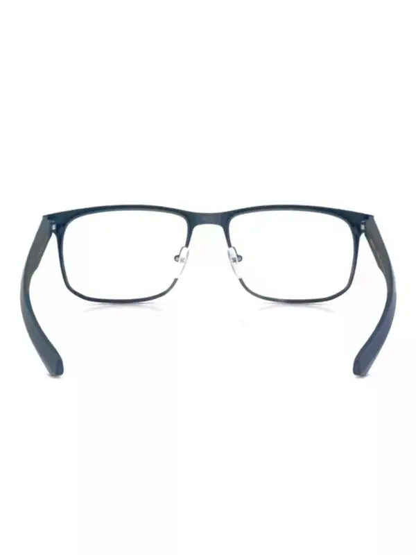 Emporio Armani Rectangle-frame Eyeglasses - Blue