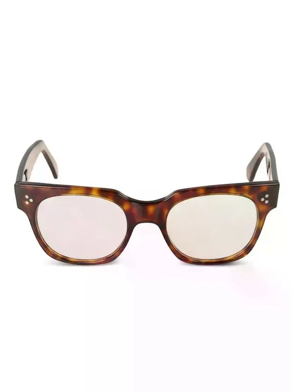 Kàdor Hampton Square-frame Glasses - Brown