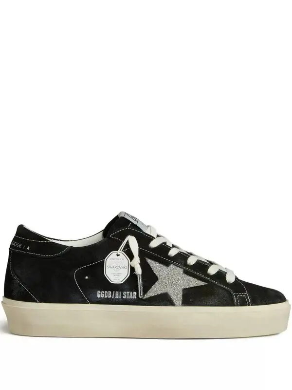 GOLDEN GOOSE Hi Star Lace-up Sneakers