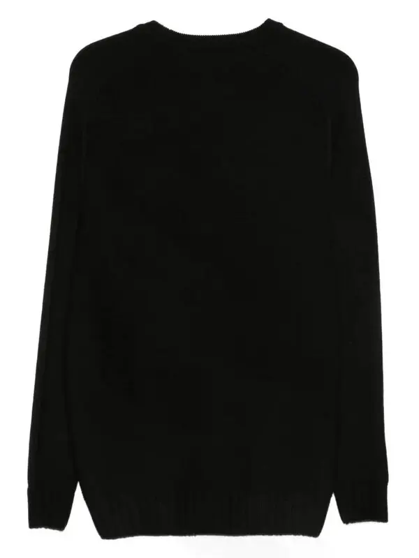 LOW BRAND Crew-neck Sweater - Black