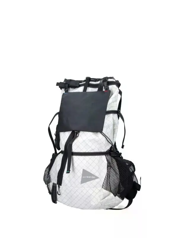 AND WANDER Ecopack 40l Backpack - White