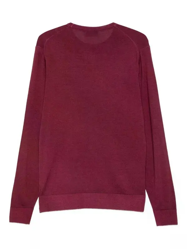 FERRANTE Crew-neck Top - Red