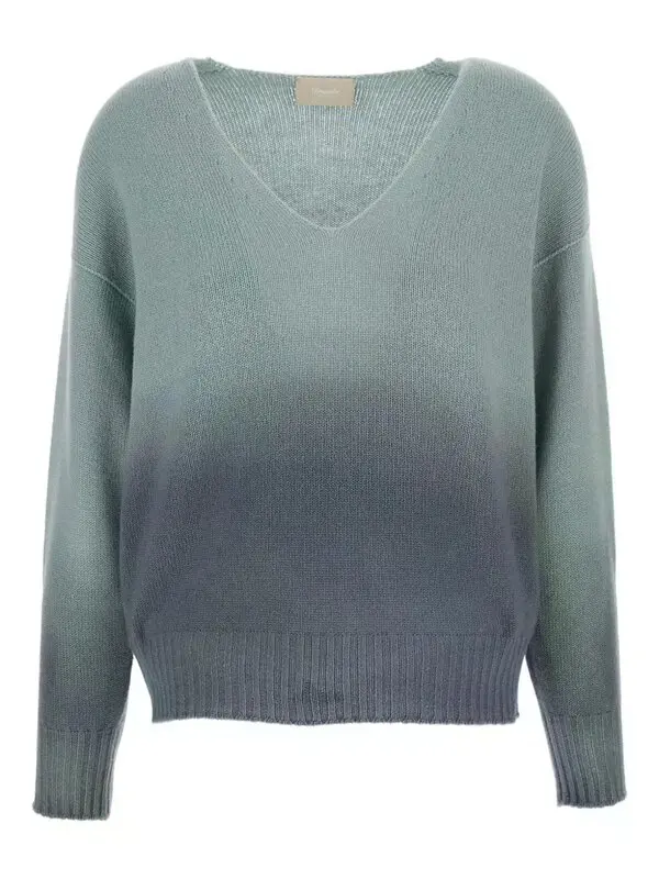 DRUMOHR Ombre-effect V-neck Sweater