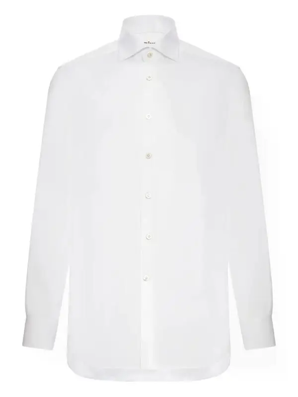 Kiton Buttoned-cotton Shirt