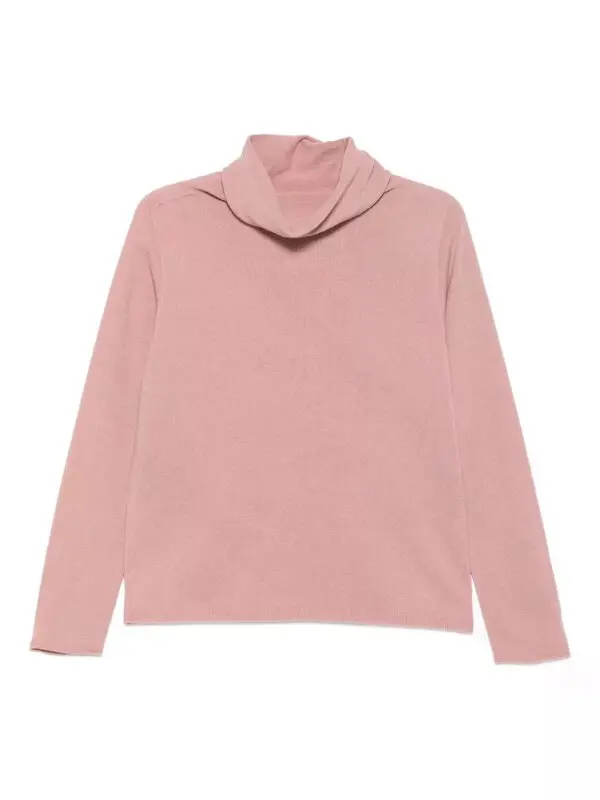 LE TRICOT PERUGIA Turtleneck Sweater - Pink