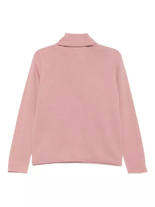 LE TRICOT PERUGIA Turtleneck Sweater - Pink