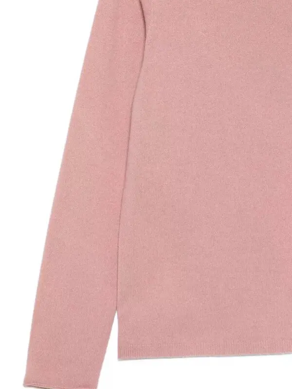 LE TRICOT PERUGIA Turtleneck Sweater - Pink