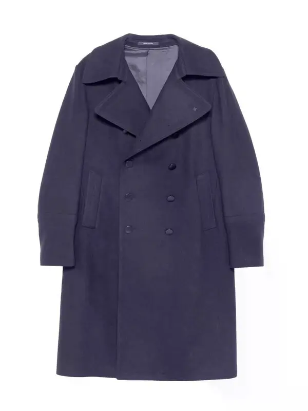 Tagliatore Double-breasted Coat - Blue