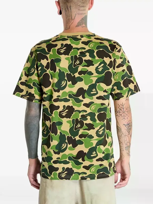 A BATHING APE Camo-print T-shirt
