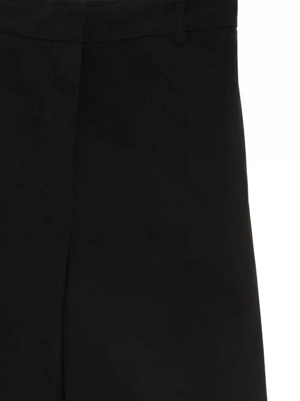 BLANCA VITA Belt-loops Trousers - Black