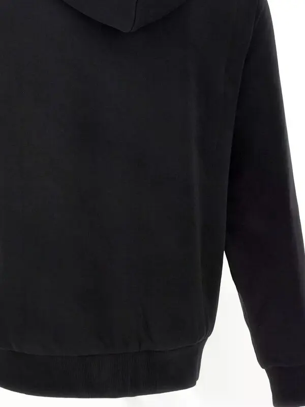 SUN 68 Cotton Zip-up Hoodie - Black
