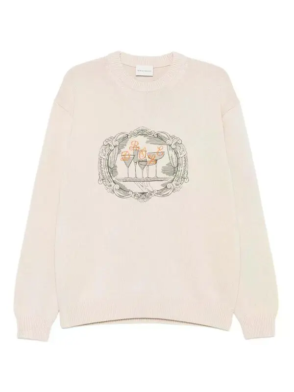 Drole De Monsieur Graphic-print Sweater