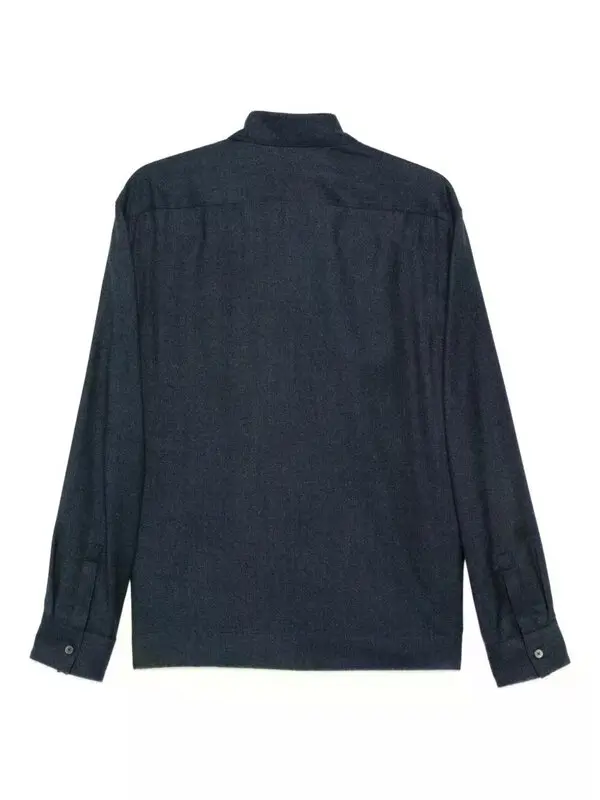 XACUS Pocket-chest Wool Shirt