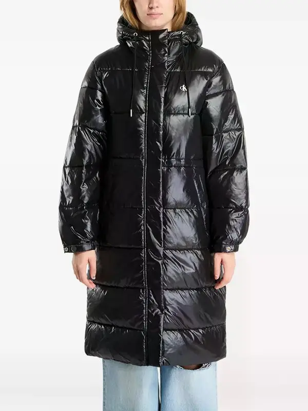 Calvin Klein Long-sleeve Quilted Coat