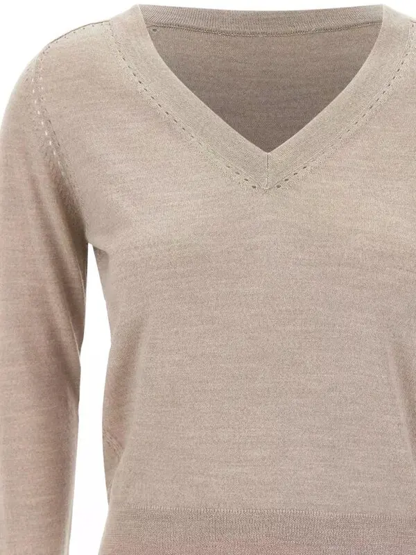 Liu Jo V-neck Wool Pullover