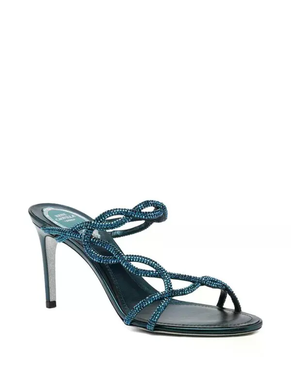 Rene Caovilla 80mm Braid Sandals