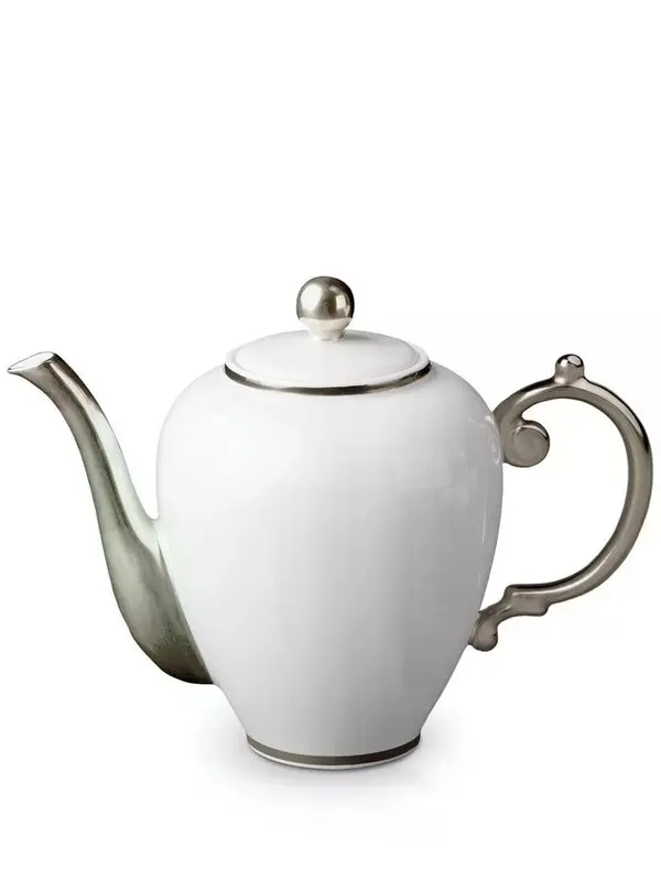 L'Objet Aegean Coffee Pot - White