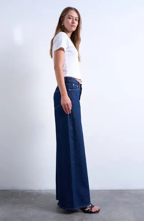 Topshop Horizon Wide Leg Jeans