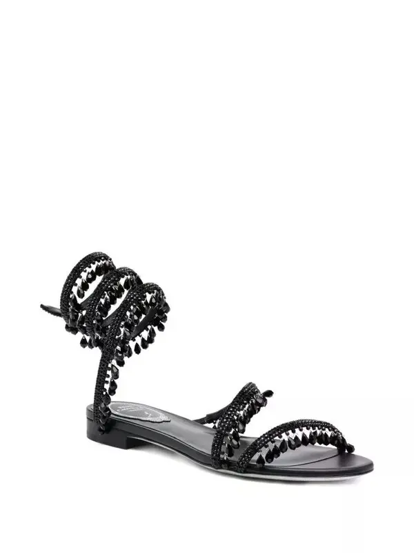 Rene Caovilla Chandelier Embellished Sandals