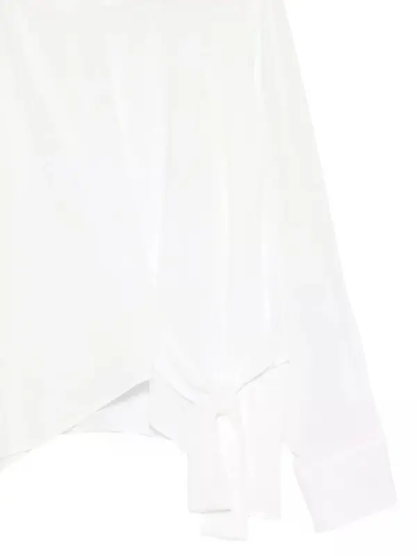 BLANCA VITA Tie-detail Top