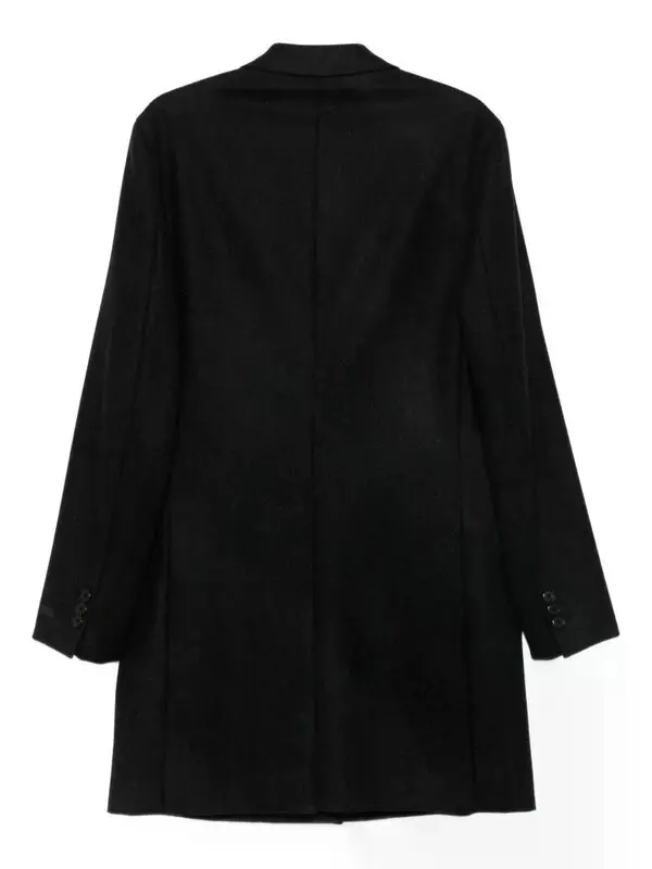 Prada Pocket Buttoned Coat - Grey