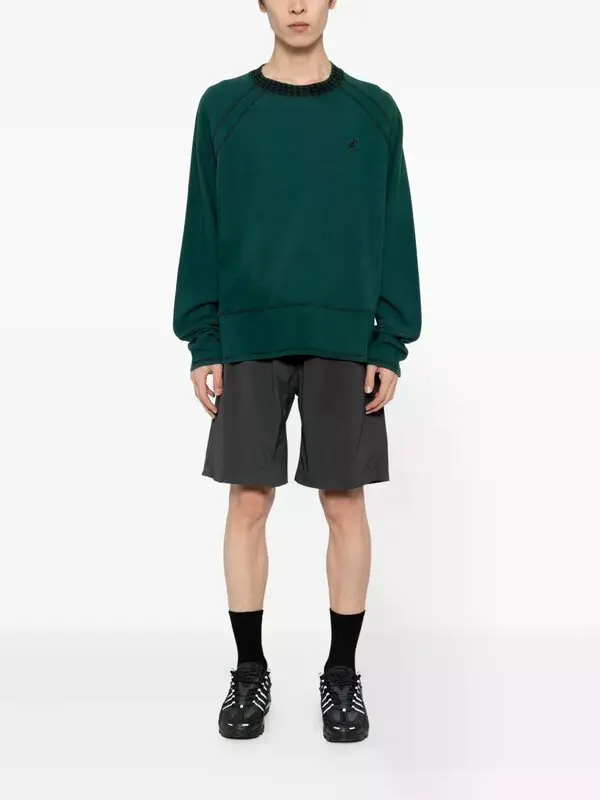 Asics Slogan-embroidered T-shirt