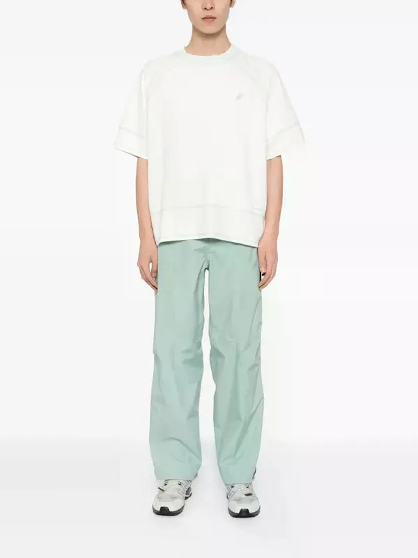 Asics Slogan-embroidered T-shirt