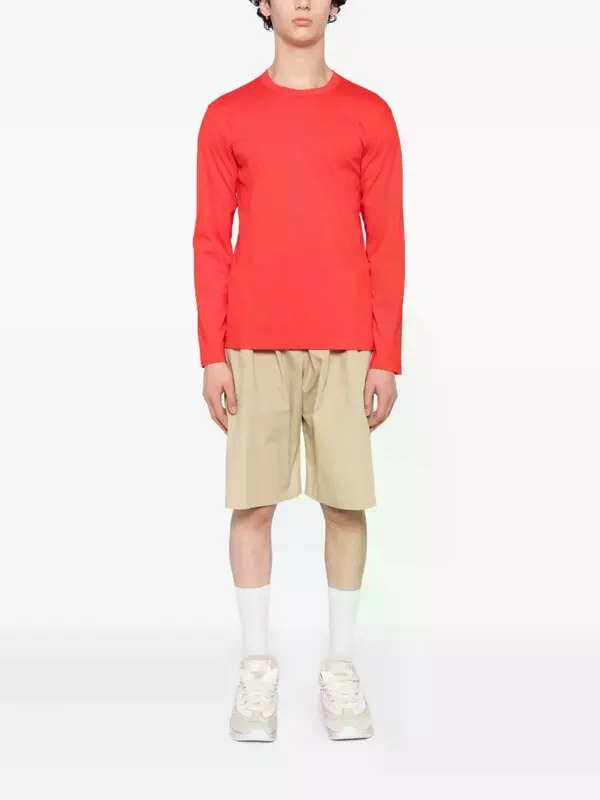 Comme Des Garçons Cotton T-shirt - Red
