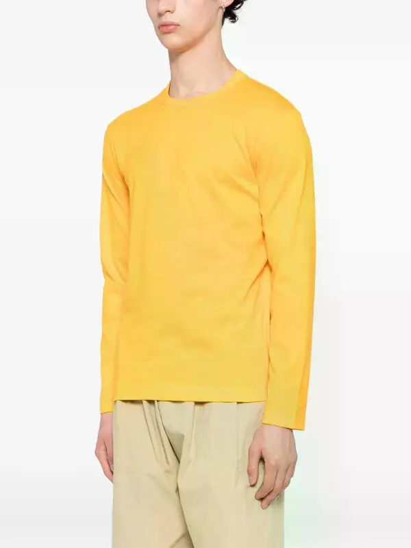 Comme Des Garçons Cotton T-shirt - Yellow