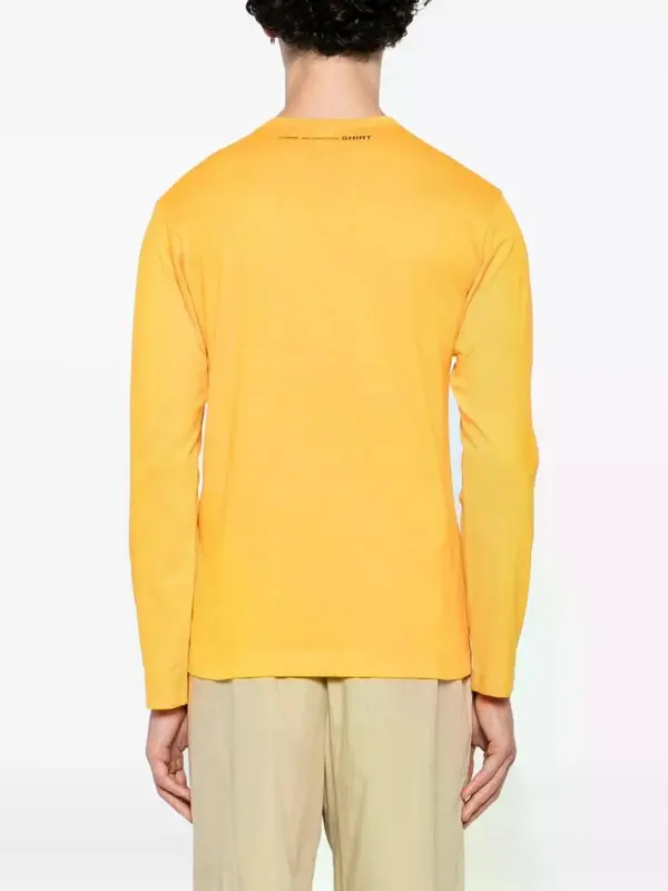 Comme Des Garçons Cotton T-shirt - Yellow