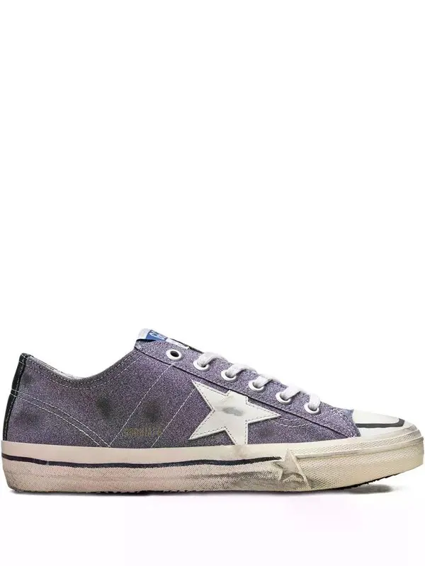 GOLDEN GOOSE V-star Lab Sneakers - Purple