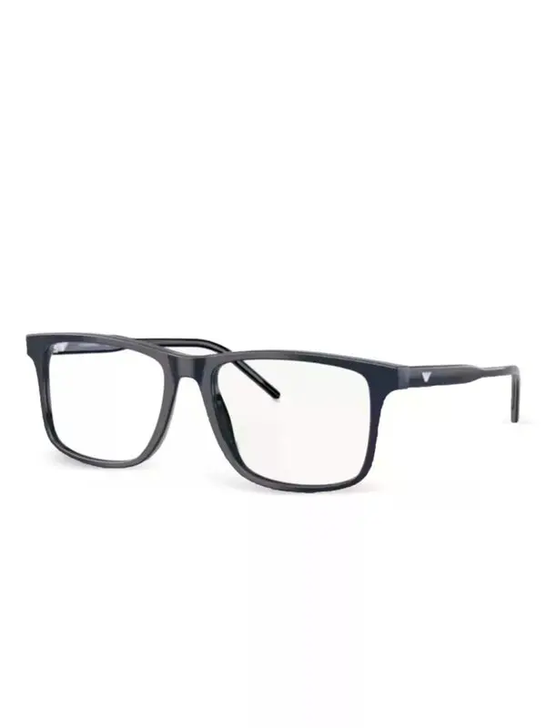 Emporio Armani Square Frame Glasses - Black