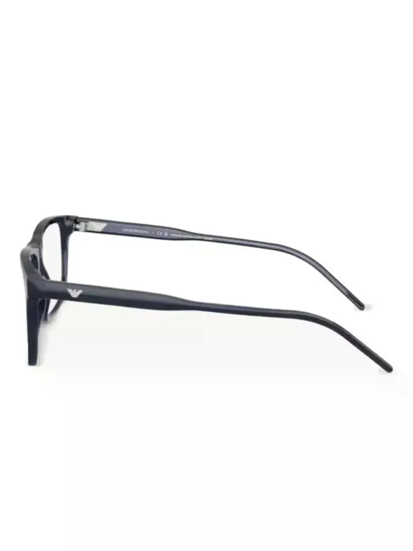 Emporio Armani Square Frame Glasses - Black