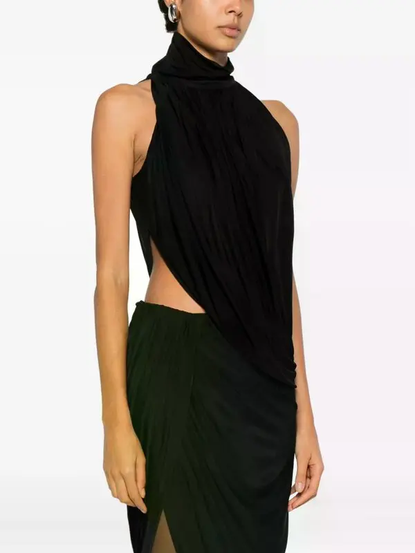 FRANCESCO MURANO Halterneck Draped Top