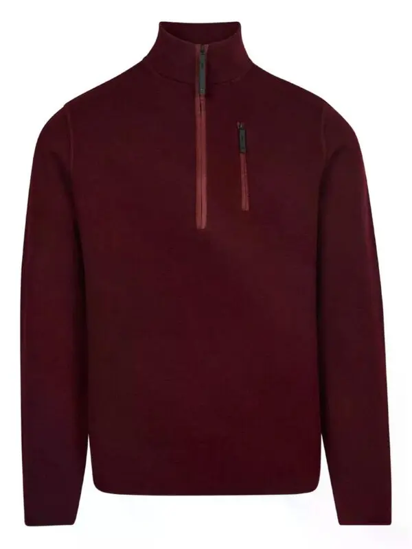 Aztech Mountain Matterhorn Half-zip Sweater - Red