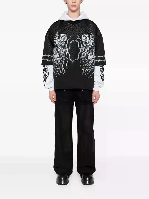 WARREN LOTAS Graphic-print Hoodie