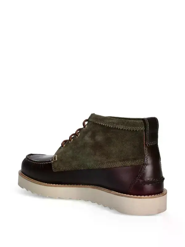 Barbour Panelled Boots - Green