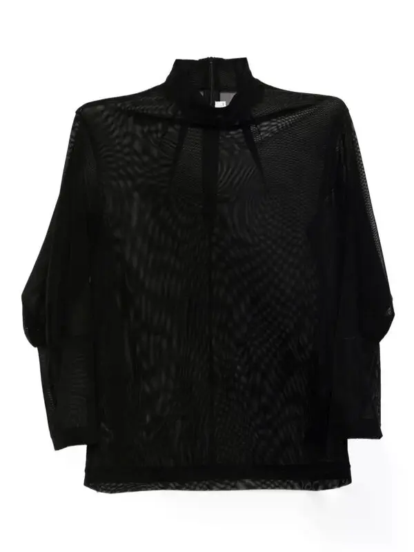Noir Kei Ninomiya Mesh Long Sleeve Top