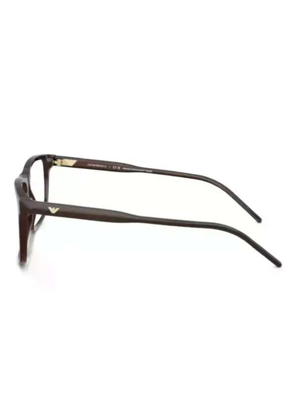 Emporio Armani Square Frame Eyeglasses