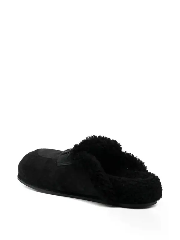 Rene Caovilla Crystal-embellished Mules - Black