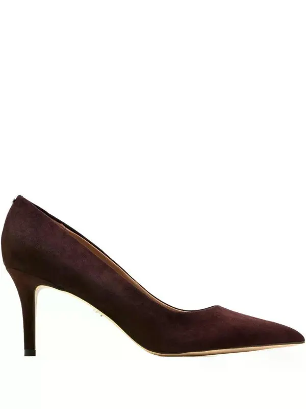 Sam Edelman 70mm Vienna Suede Pumps - Brown