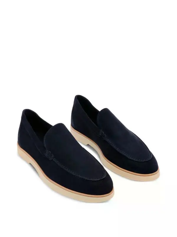 Magnanni Suede Loafers - Blue
