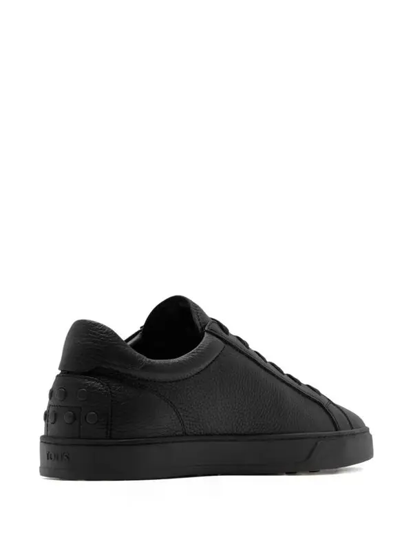 TOD'S Pebbled Sneakers - Black