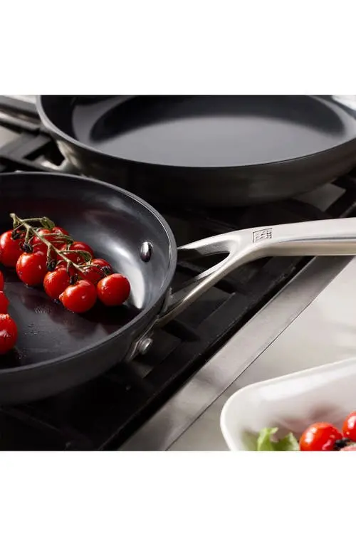 ZWILLING Motion Ceramic 3-piece Hard Anodized Fry Pan Set