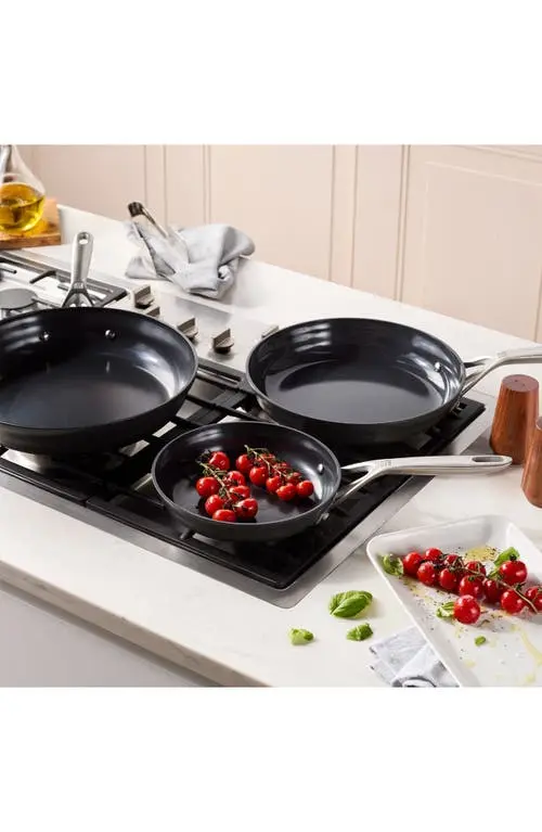 ZWILLING Motion Ceramic 3-piece Hard Anodized Fry Pan Set