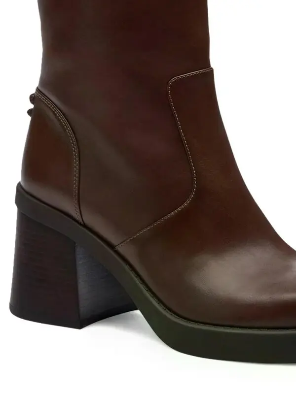 COACH® Sculpted C Leather Boots