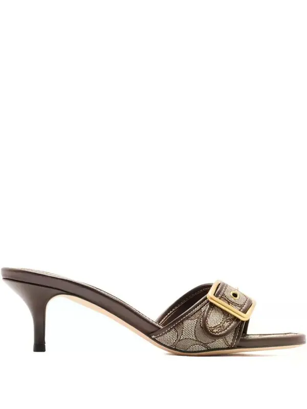 COACH 55mm Margot Buckle Heeled Sandals