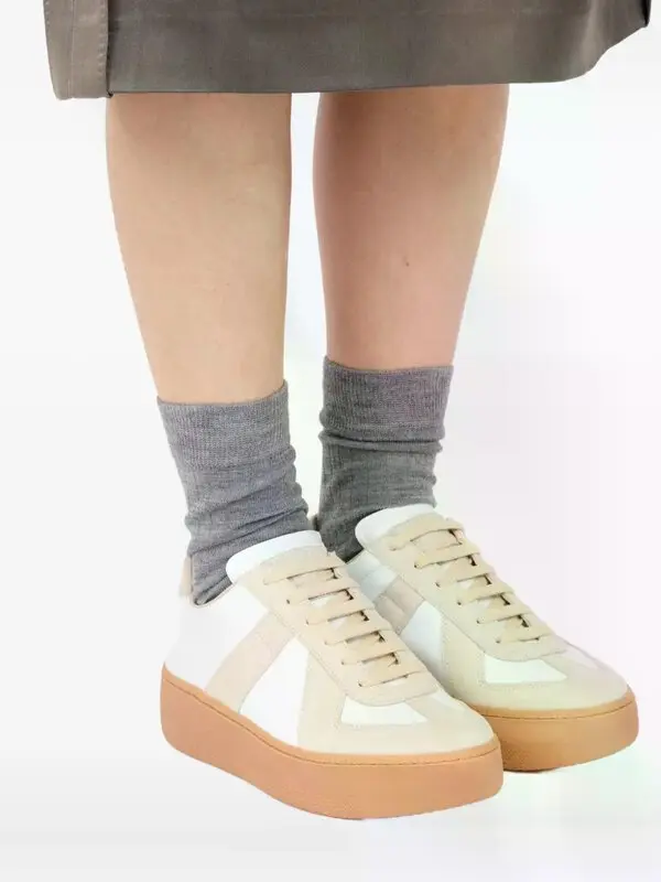 MAISON MARGIELA Replica Wedge Sneakers - White
