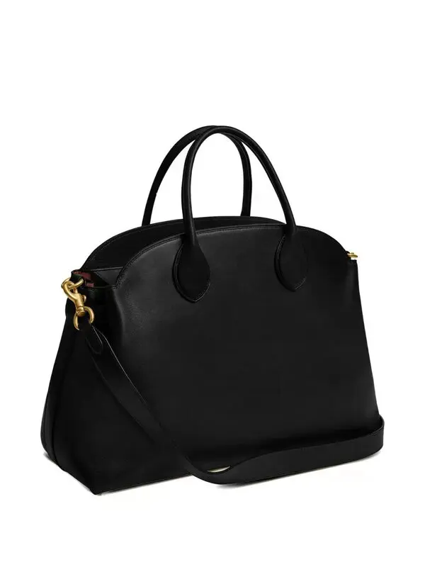 COACH Empire Leather Carryall Tote Bag - Black