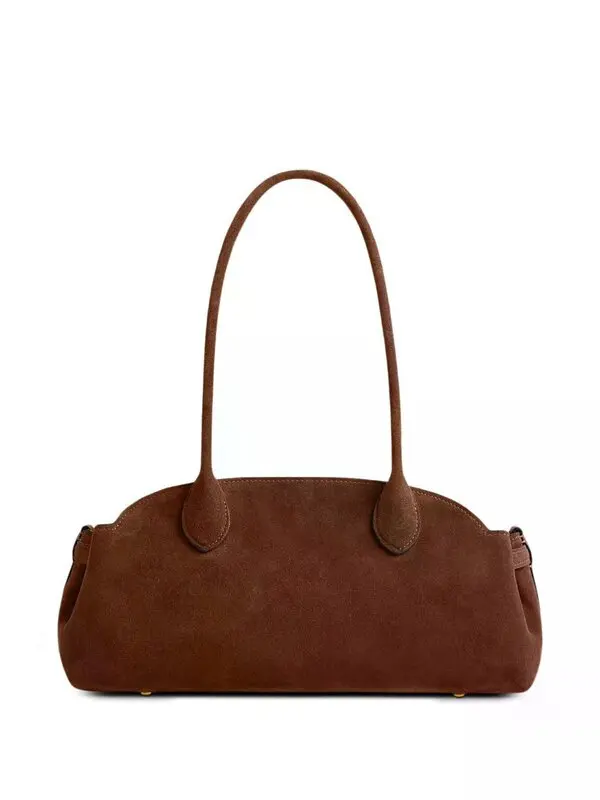 COACH Empire Carryall Suede Shoulder Bag
